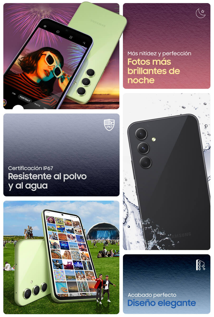Samsung A54: Precio y características - Tienda Claro