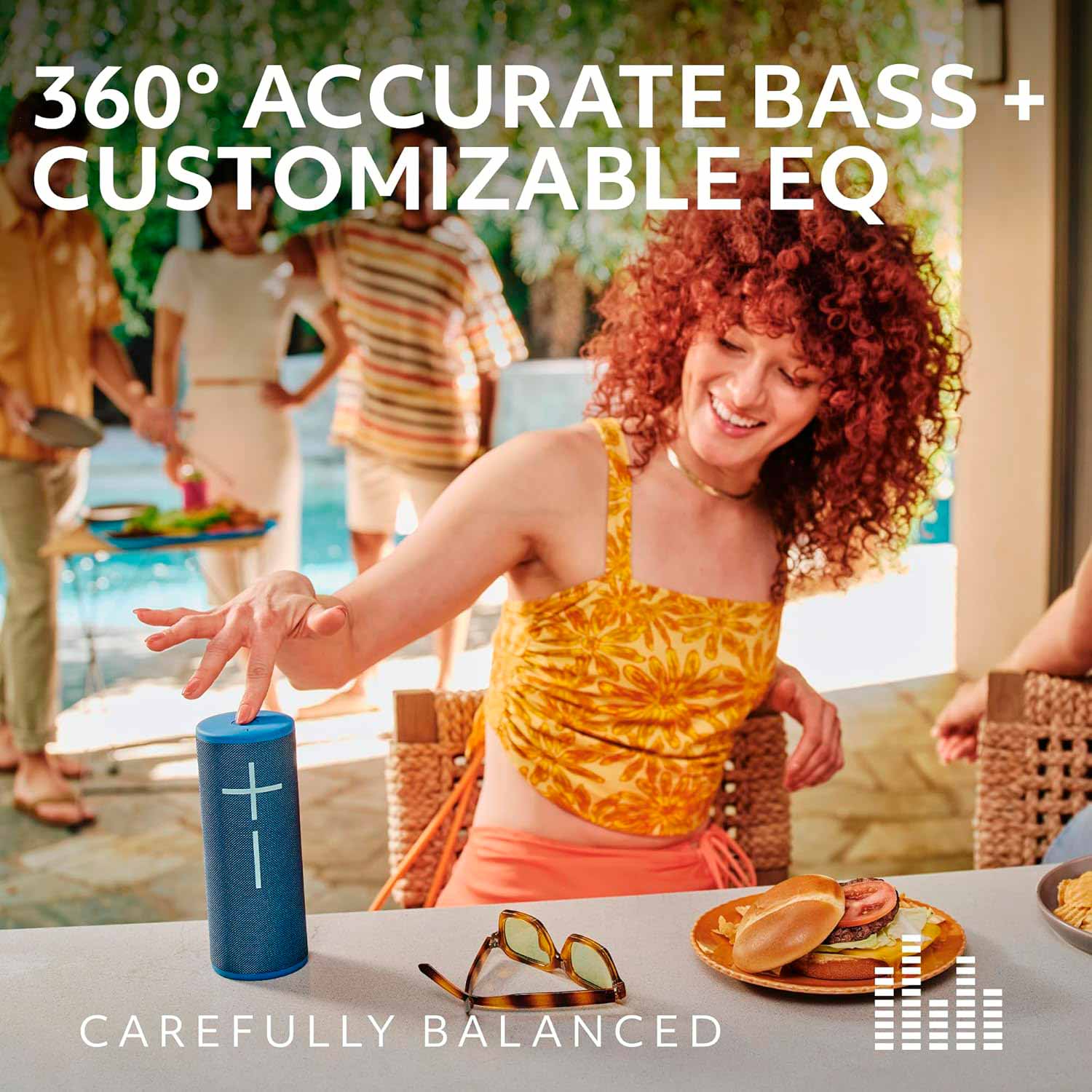 Parlante Ultimate Ears Boom 4 Plus Bluetooth Ip67 15H Usb-C Cobalt Blue ...