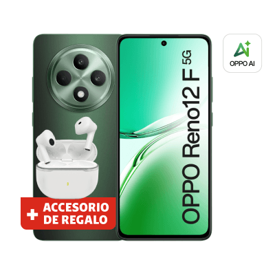 Oppo Reno 12F 5G - Características y precio - Tienda Claro