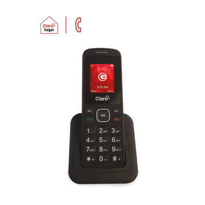 Teléfono Inalámbrico Fono Claro Negro 8GB - Tienda Claro