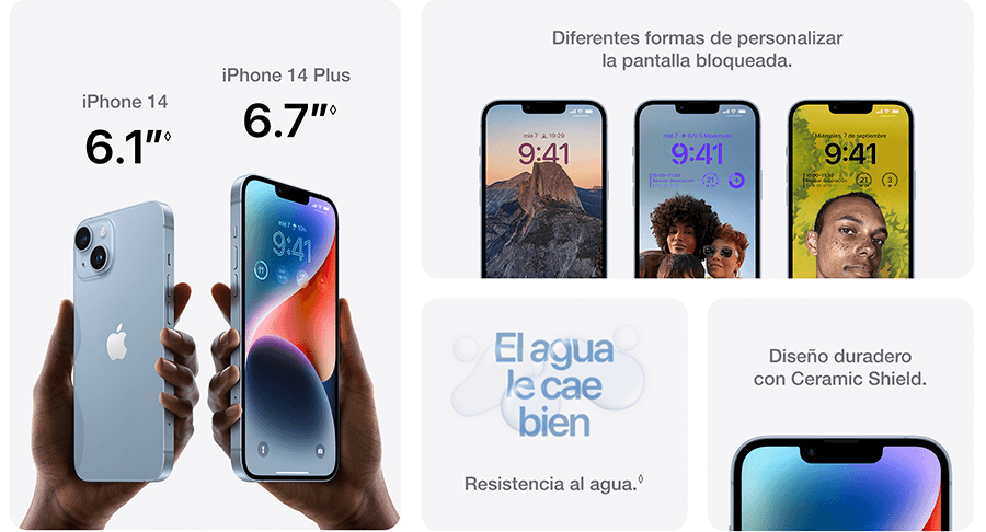 iPhone 14 | Precio y características - Tienda Claro